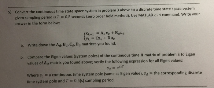 Solved Can someone please. I'm stuck on problem 5. I solved | Chegg.com
