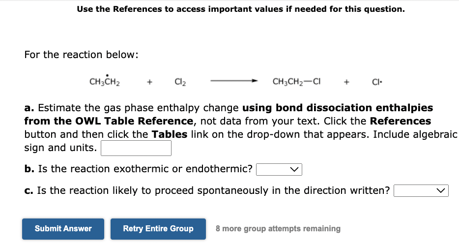 Use the References to access important values if | Chegg.com