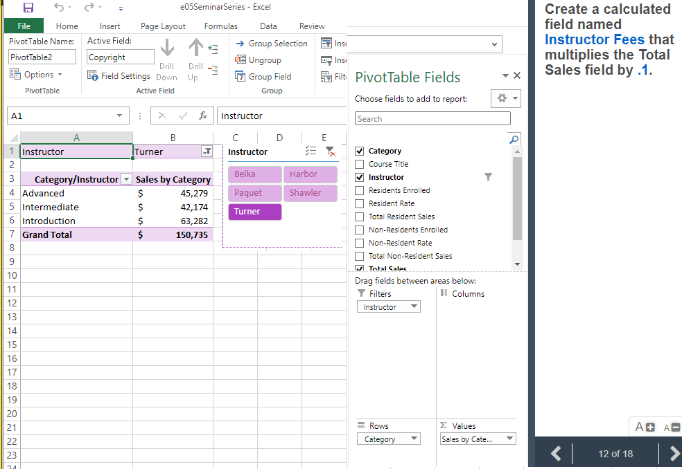 Solved What Are The Steps To Solve These Excel Problems If Chegg