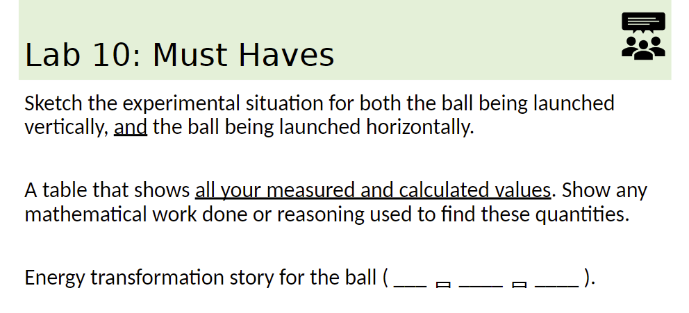 Solved Lab 10: Projectile Challenge Goal: Predict where the | Chegg.com