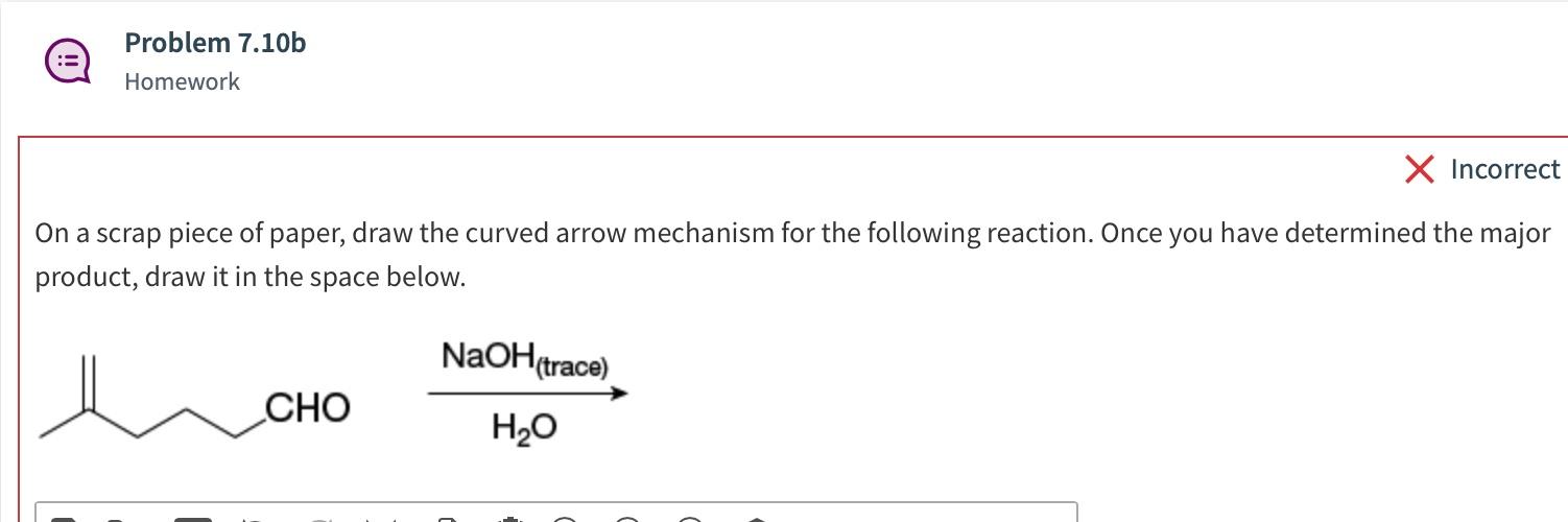 Solved Problem 7.10b Homework On a scrap piece of paper, | Chegg.com