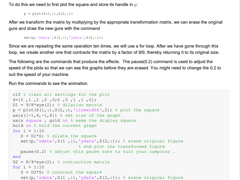 Solved Adapt the procedure developed in the LiveScript, | Chegg.com