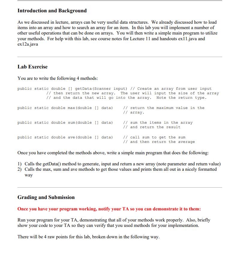 Solved Please follow the instructions and do a complete Java | Chegg.com