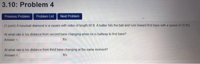 Solved 310 Problem 4 Previous Problemproblem List Next 6724