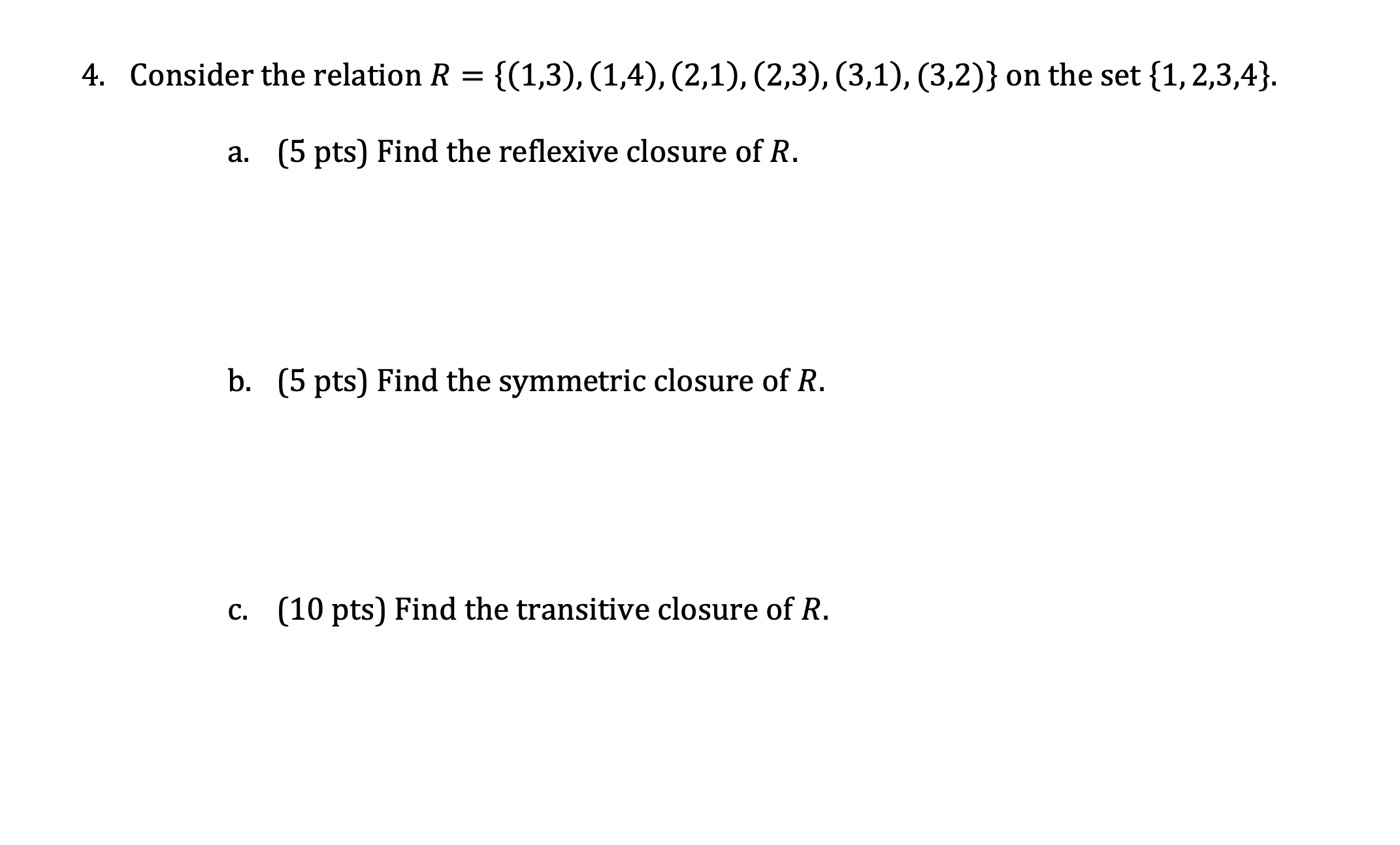 Solved Consider the relation | Chegg.com