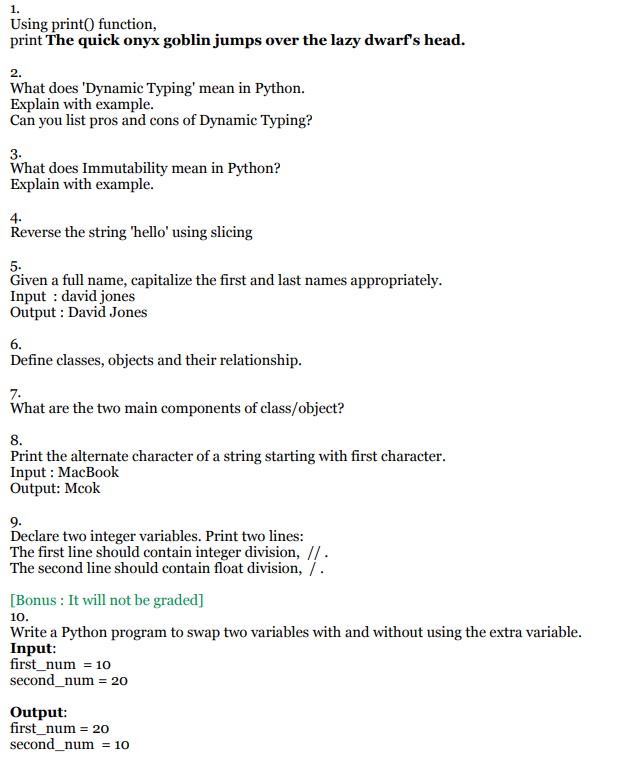 Solved Please try to answer all the following 10 questions. | Chegg.com