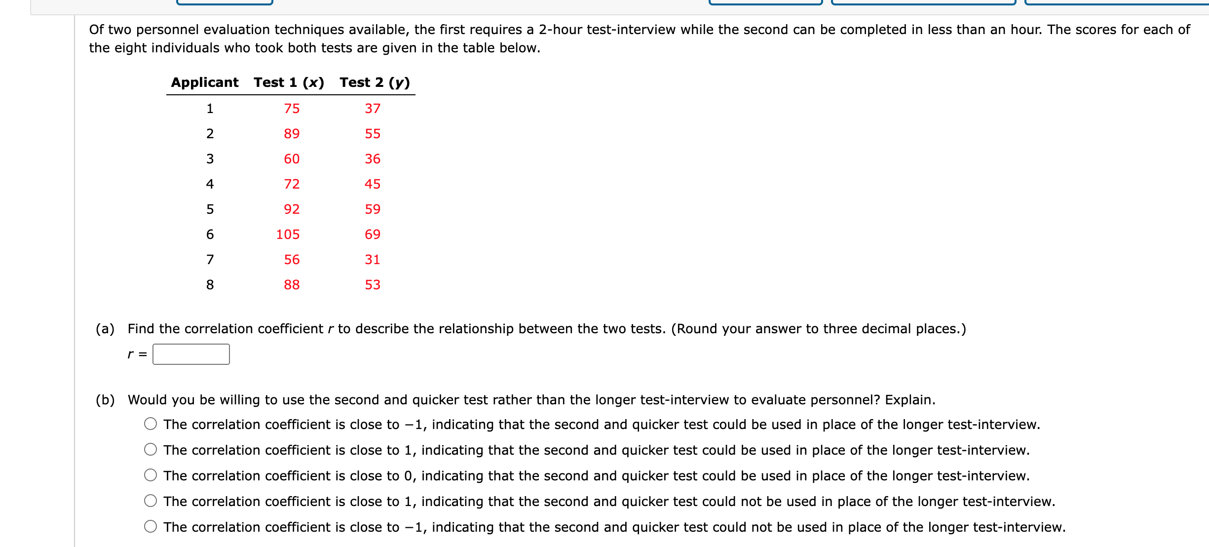 Solved Of two personnel evaluation techniques available, the | Chegg.com
