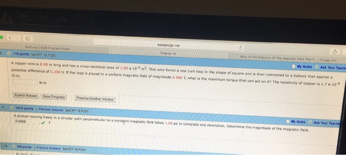 Solved sebass gn.net Mathway Math Probiem Solver Chapter 19 | Chegg.com
