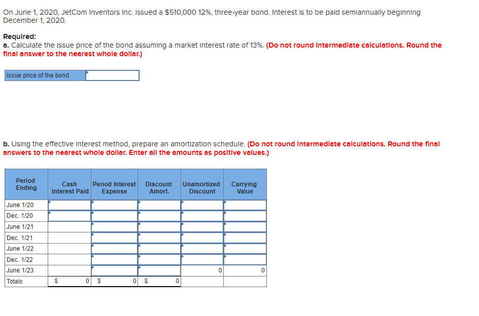 Solved On June 1, 2020, JetCom Inventors Inc. Issued a | Chegg.com