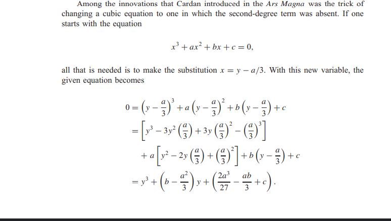 4. Among the innovations that Cardan introduced in | Chegg.com