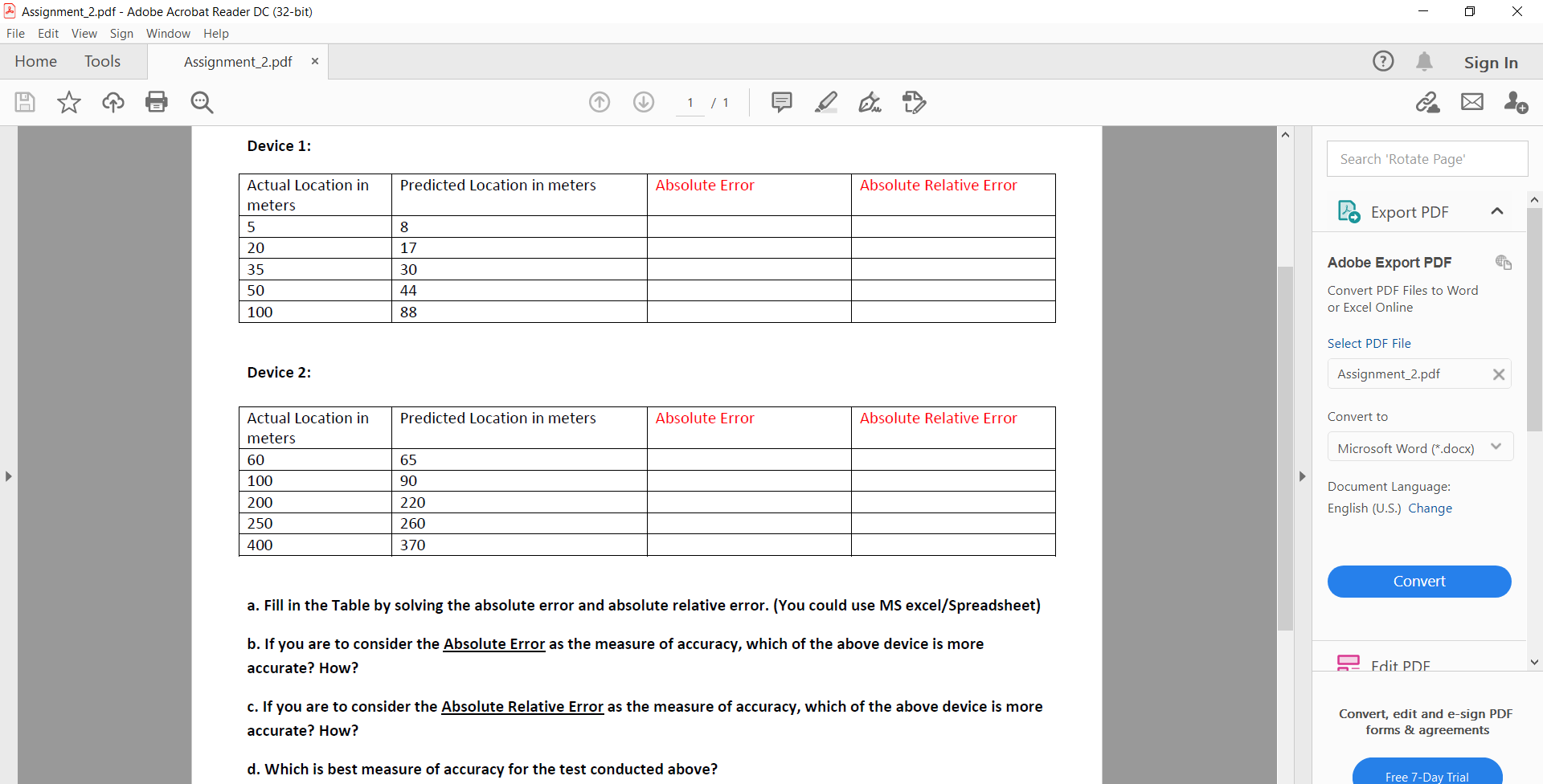 Solved Assignment_2.pdf - Adobe Acrobat Reader DC (32-bit) | Chegg.com