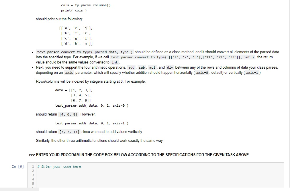 Solved In this task, you will design an input file processor | Chegg.com