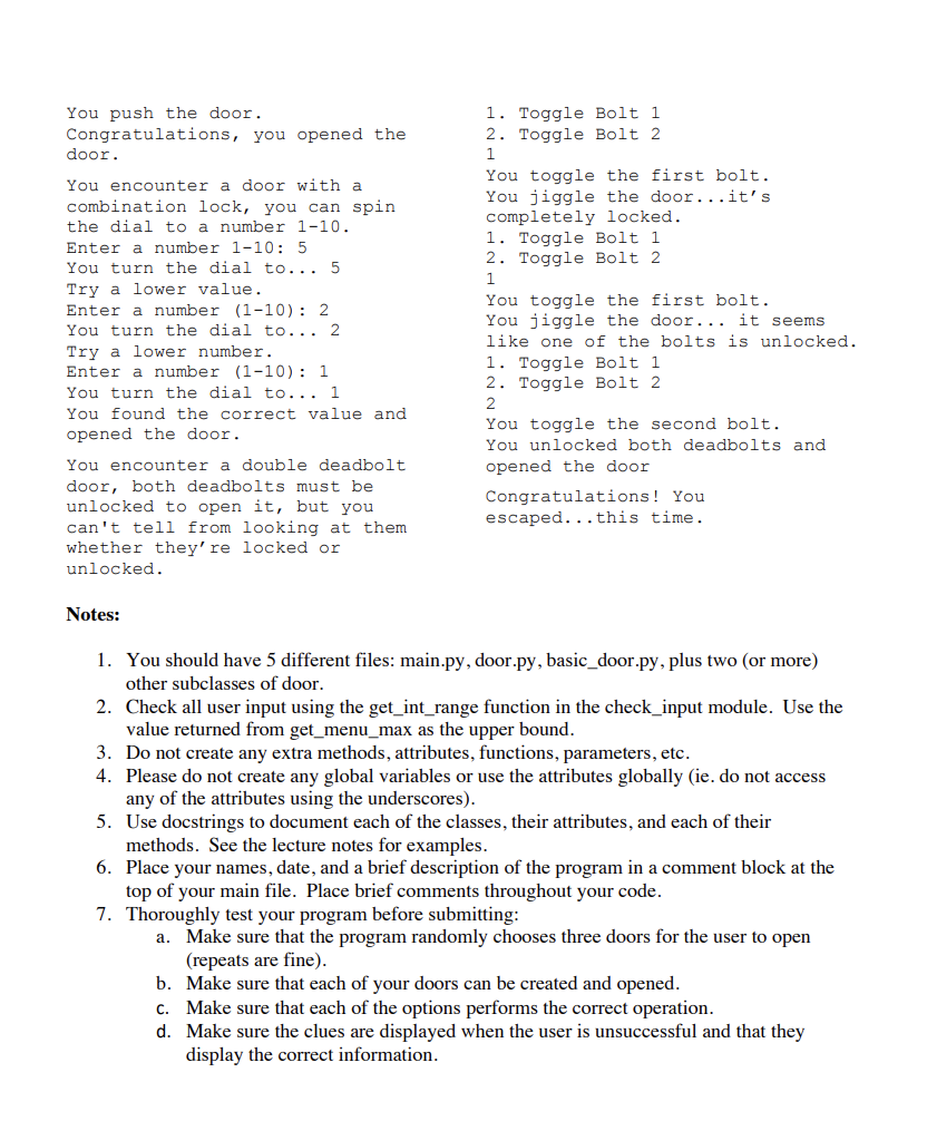 Solved please help in python!! I have my code unfinished and | Chegg.com