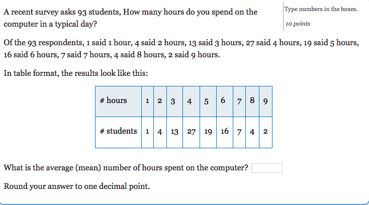 Solved Type numbers in the boxes. A recent survey asks 93 | Chegg.com