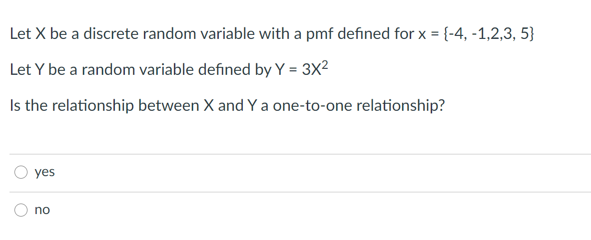 Solved Let X be a discrete random variable with a pmf | Chegg.com