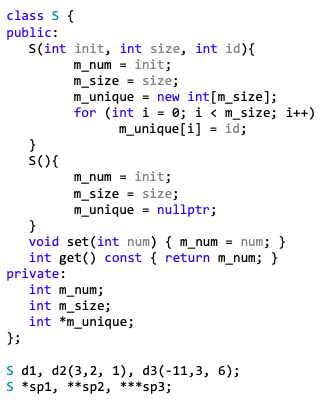Solved Implement the destructor for S. Assume this is done | Chegg.com
