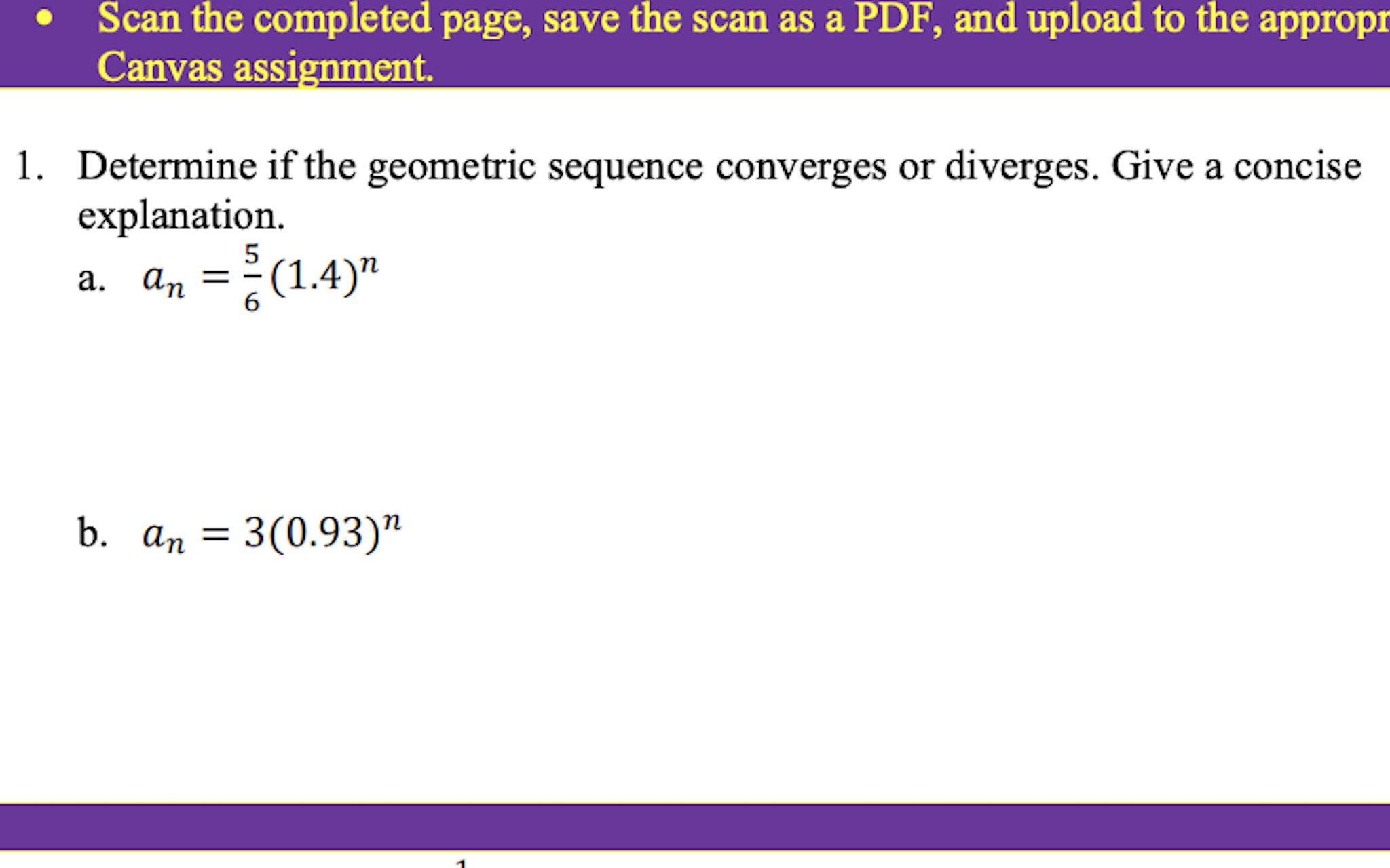 Solved - Scan the completed page, save the scan as a PDF, | Chegg.com