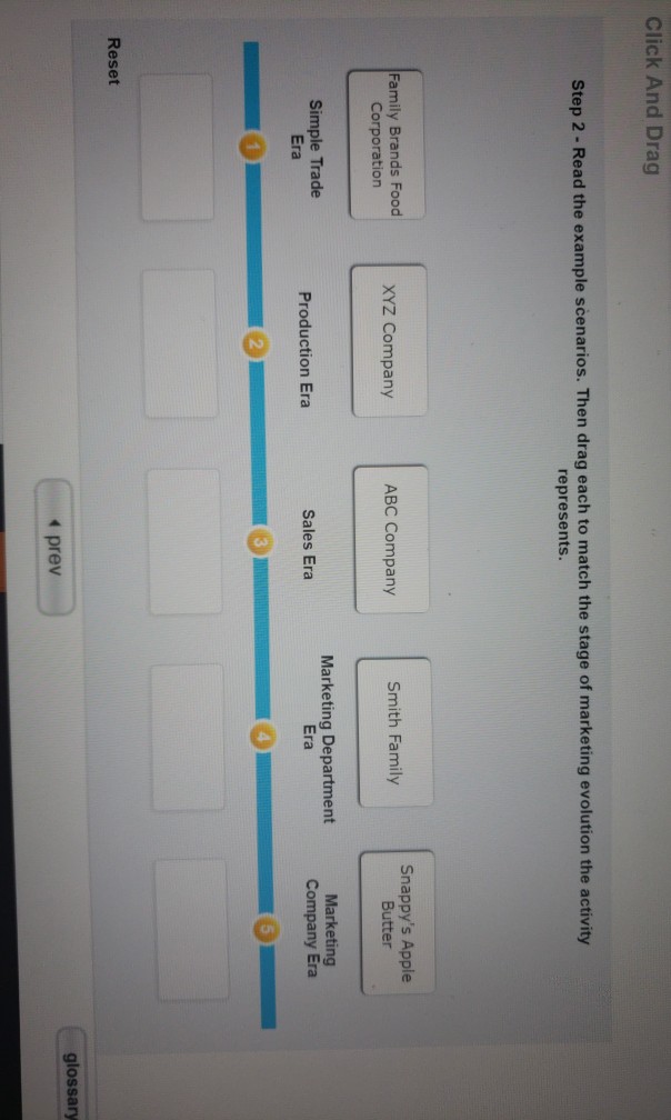Click And Drag Step 2 - Read the example scenarios. | Chegg.com