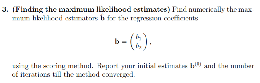 4. (Fitted values) Calculate the fitted values Yi | Chegg.com