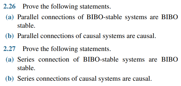 Solved 2.26 Prove the following statements. (a) Parallel | Chegg.com