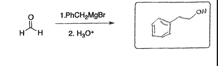 Solved 1.PhCH2MgBr | Chegg.com
