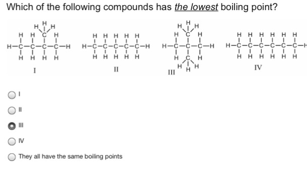 Solved Which of the following compounds has the lowest | Chegg.com
