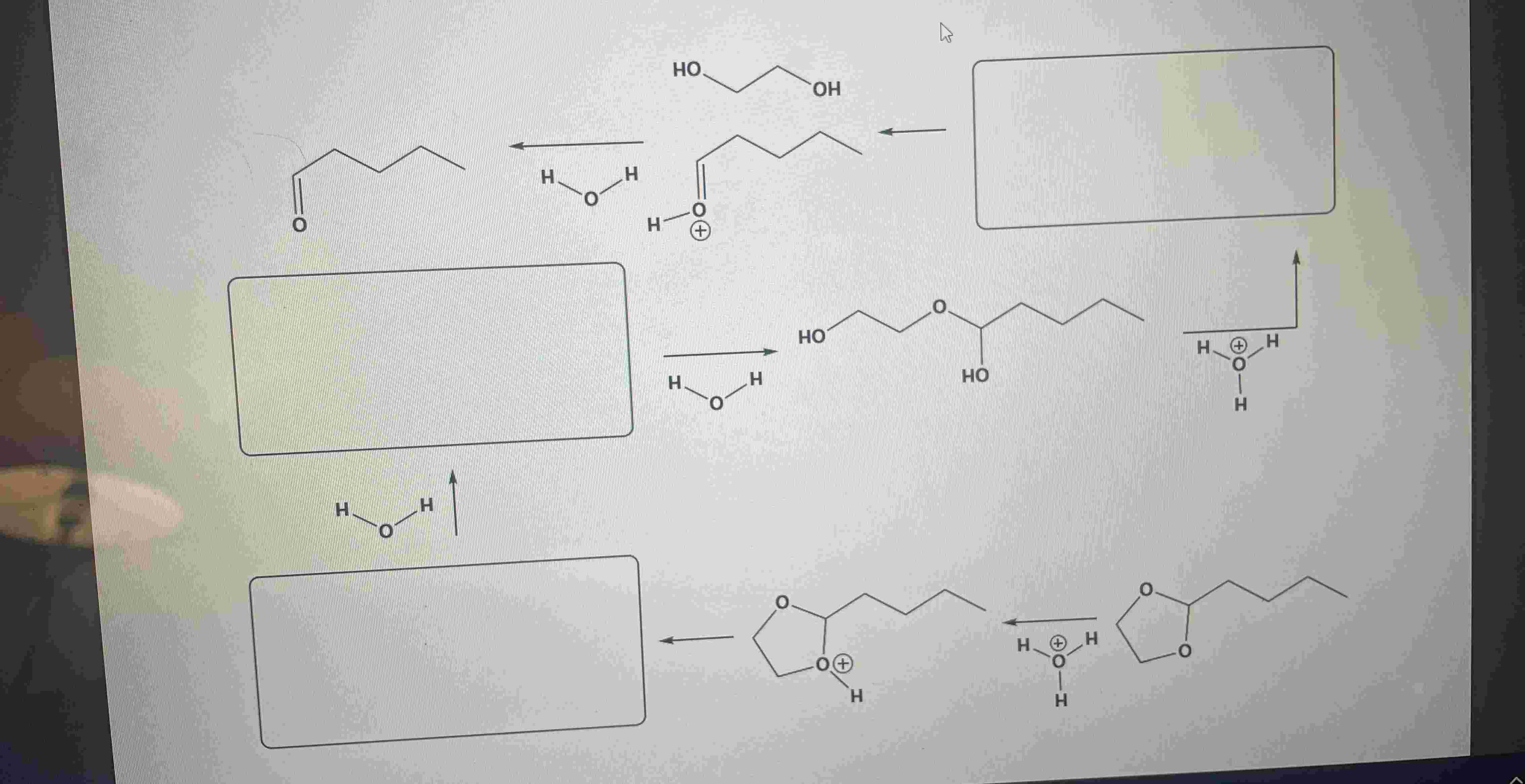 Solved by an EXPERT can you write me the mechanisms for this, include all | Chegg.com
