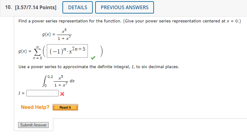 Solved Find a power series representation for the function. | Chegg.com