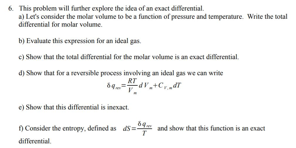Solved 6. This problem will further explore the idea of an | Chegg.com