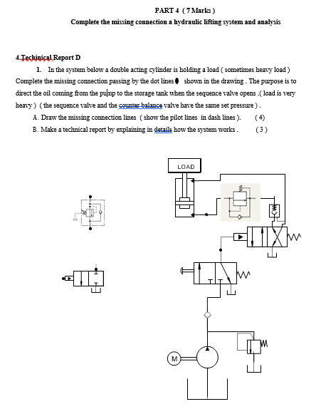 Solved PART 4 (7 ﻿Marks)Complete the missing connection a | Chegg.com