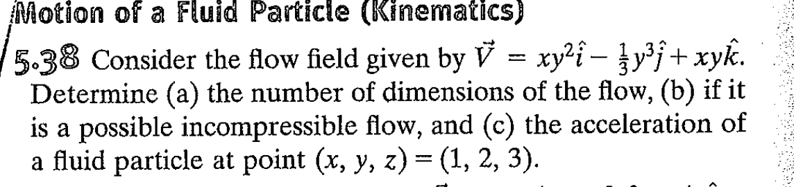Solved Motion of a Fluid Particle (Kinematics) 5.38 Consider | Chegg.com
