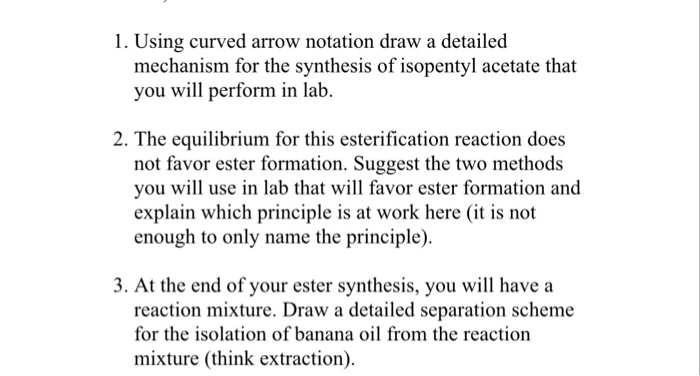 Solved 1. Using curved arrow notation draw a detailed | Chegg.com