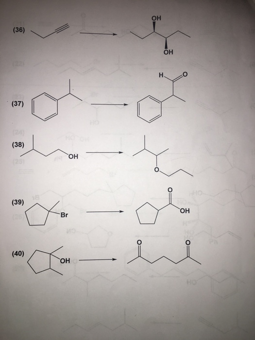 Solved Synthesis practice problems | Chegg.com