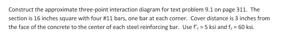 Construct the approximate three-point interaction | Chegg.com