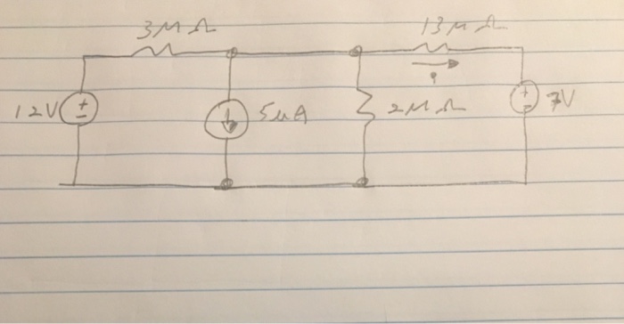 Solved Determine the current labeled i in the circuit shown | Chegg.com