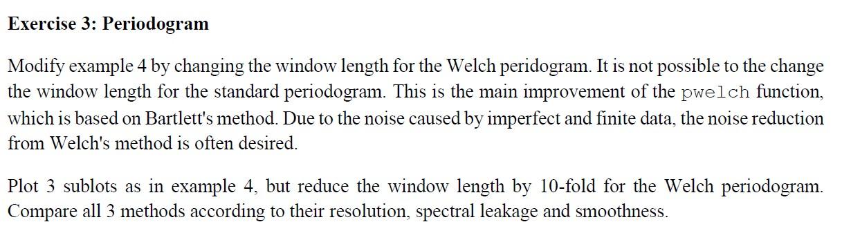 Solved Example 4 Load The Sample Waveform Load Chegg
