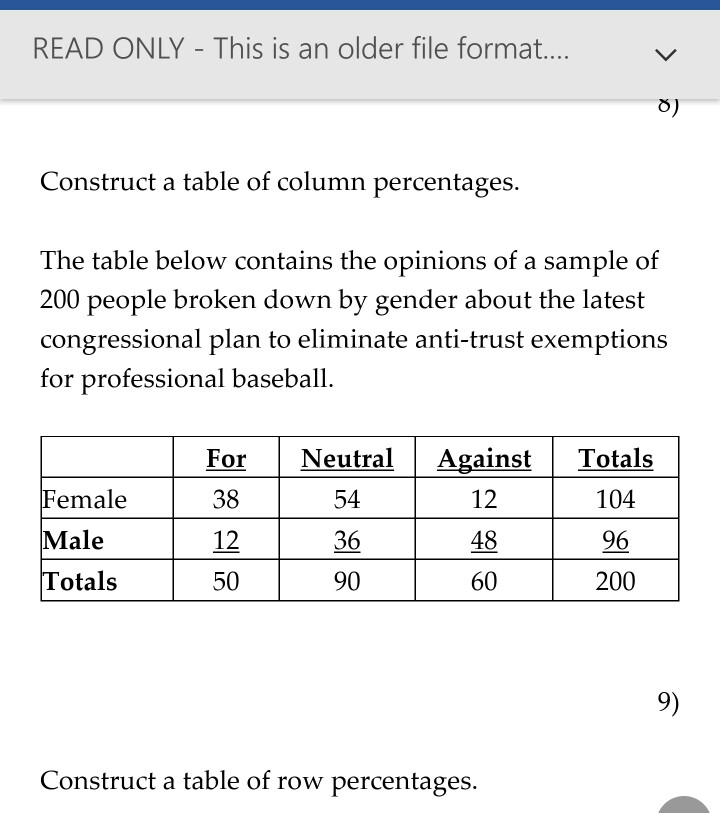 Solved READ ONLY - This is an older file format.. Construct | Chegg.com