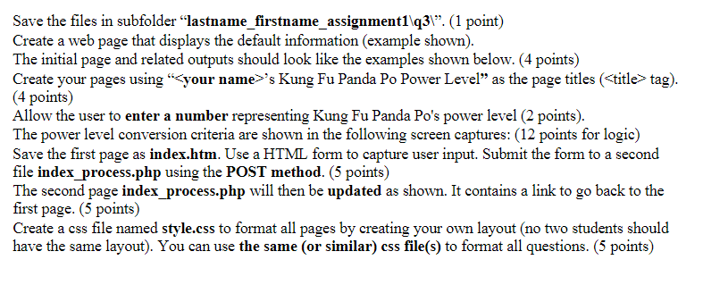Solved Save the files in subfolder | Chegg.com