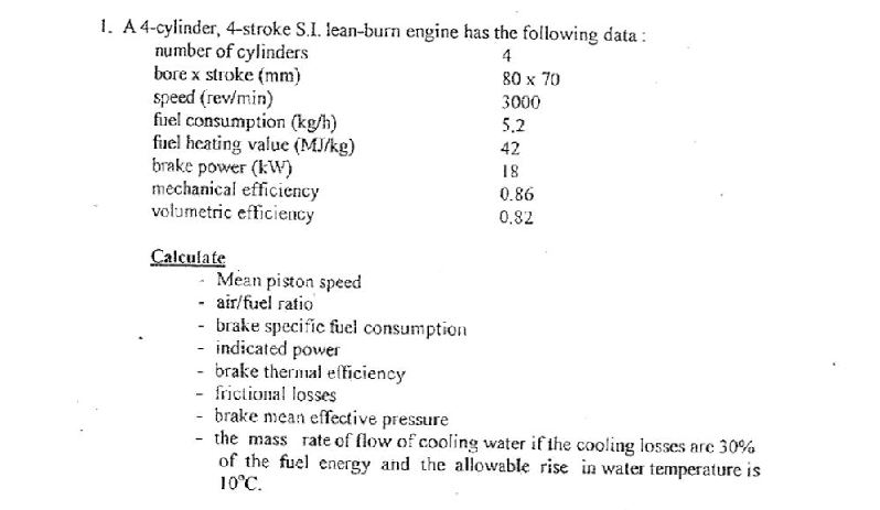 Lean Burn Engine Simple Diagram Burn Lean