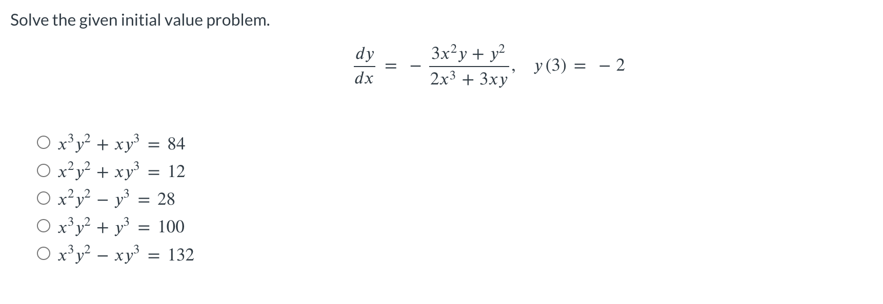 Solved Solve the given initial value | Chegg.com