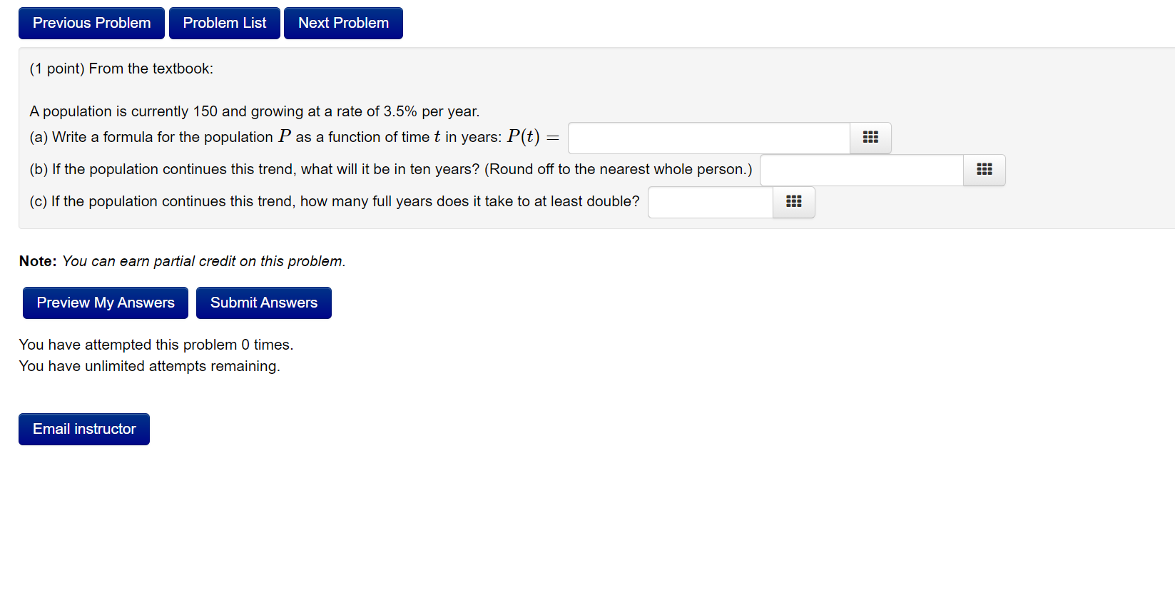 Solved Previous Problem Problem List Next Problem 1 Point 8337