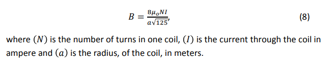 Solved Calculate B-using equation eight. Using the values | Chegg.com