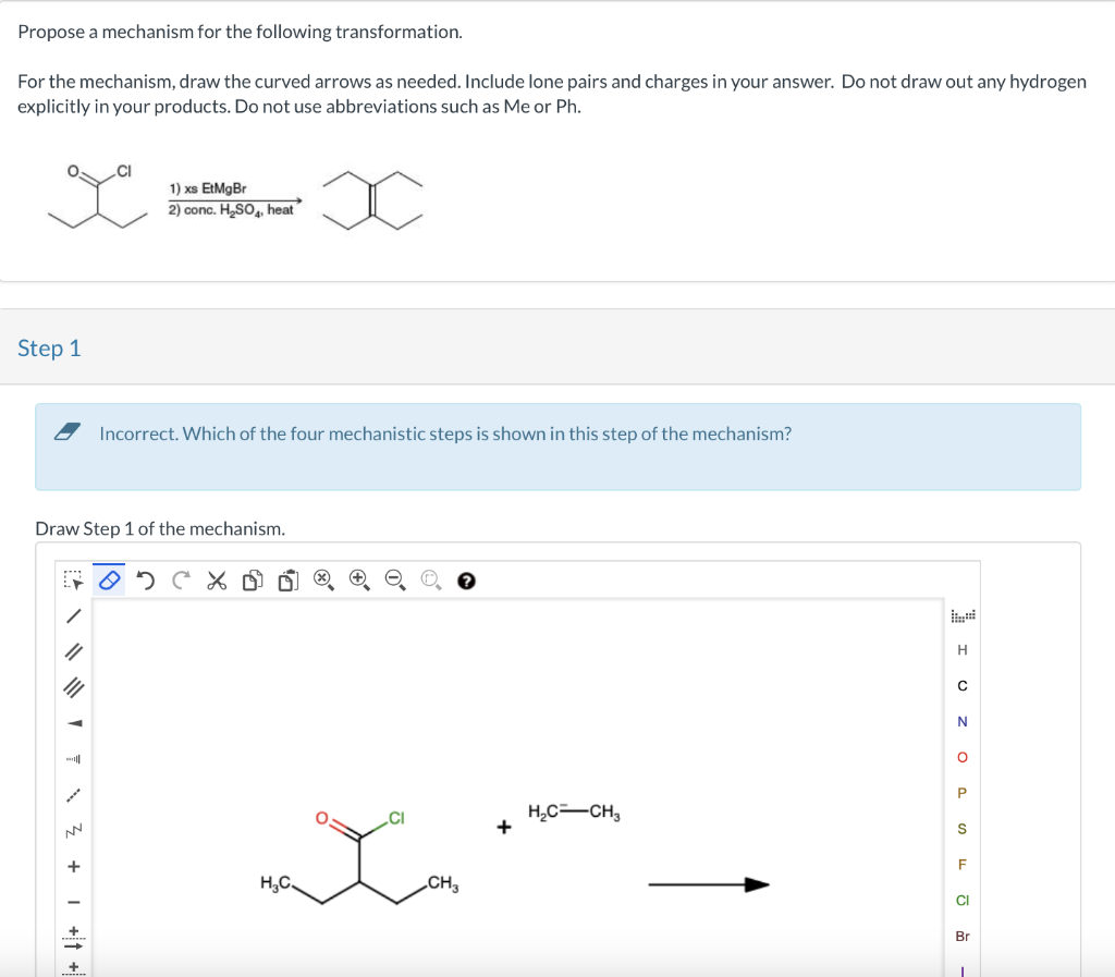 Solved Propose a mechanism for the following transformation. | Chegg.com