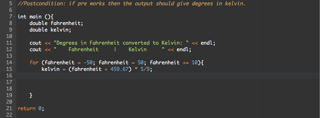 Solved I am using C++ and im having trouble printing within | Chegg.com