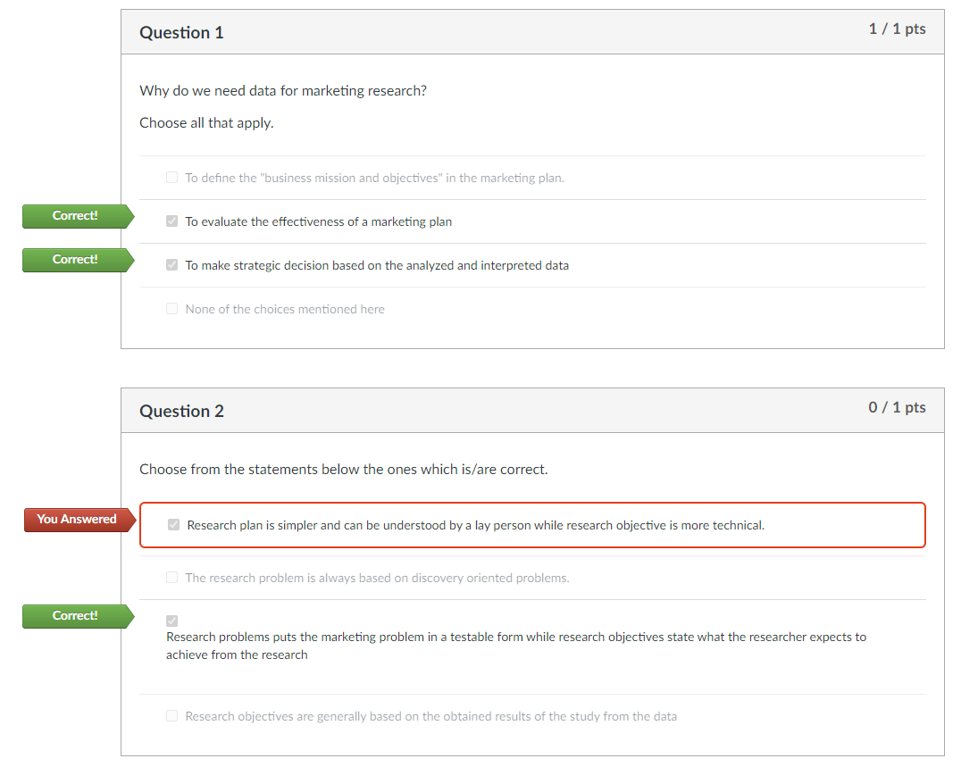 Solved Why do we need data for marketing research? Choose | Chegg.com