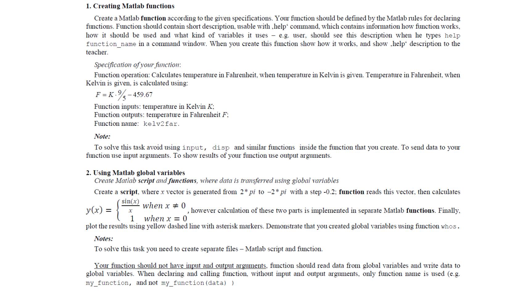 Solved 1 Argument Checking In Functions Define A Function 5382