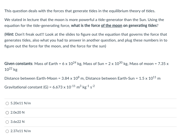 Solved This question deals with the forces that generate | Chegg.com
