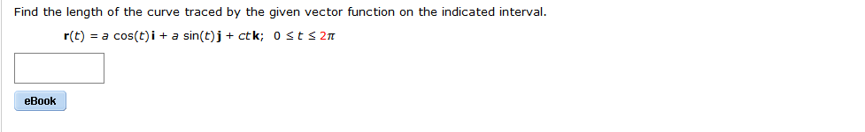 Solved Find the length of the curve traced by the given | Chegg.com