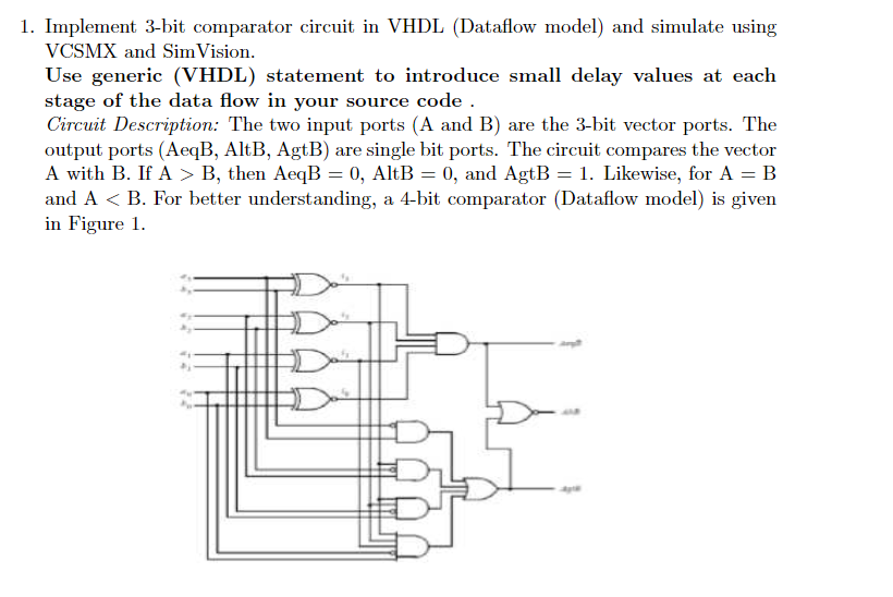 Solved VCSMX and SimVision Use generic (VHDL) statement to | Chegg.com