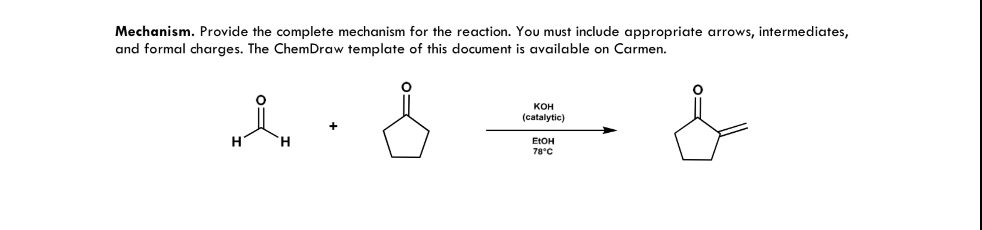Solved Mechanism. Provide the complete mechanism for the | Chegg.com